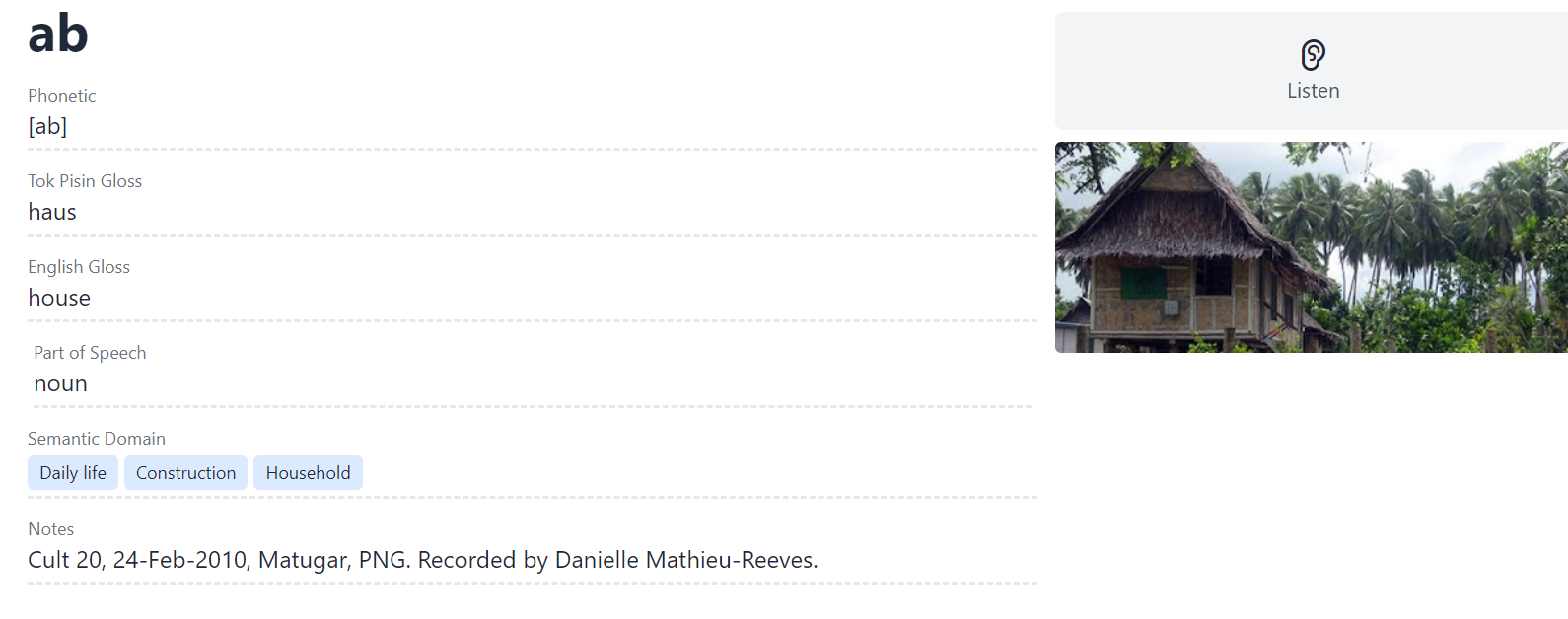 Living Dictionaries | Relational Lexicography